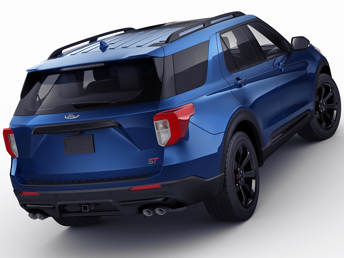 modelo 3d Ford Explorer ST 2020 - TurboSquid 1424962
