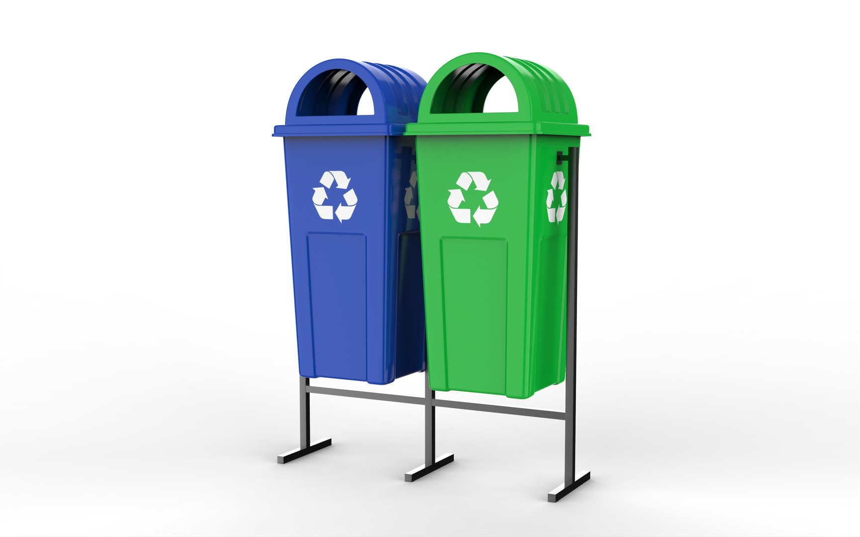 Garbage Dustbin 3D Model - TurboSquid 2331988