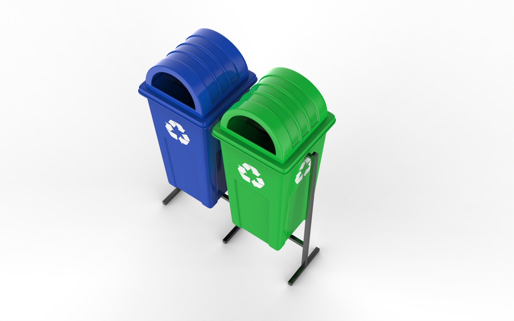 Garbage Dustbin 3D Model - TurboSquid 2331988