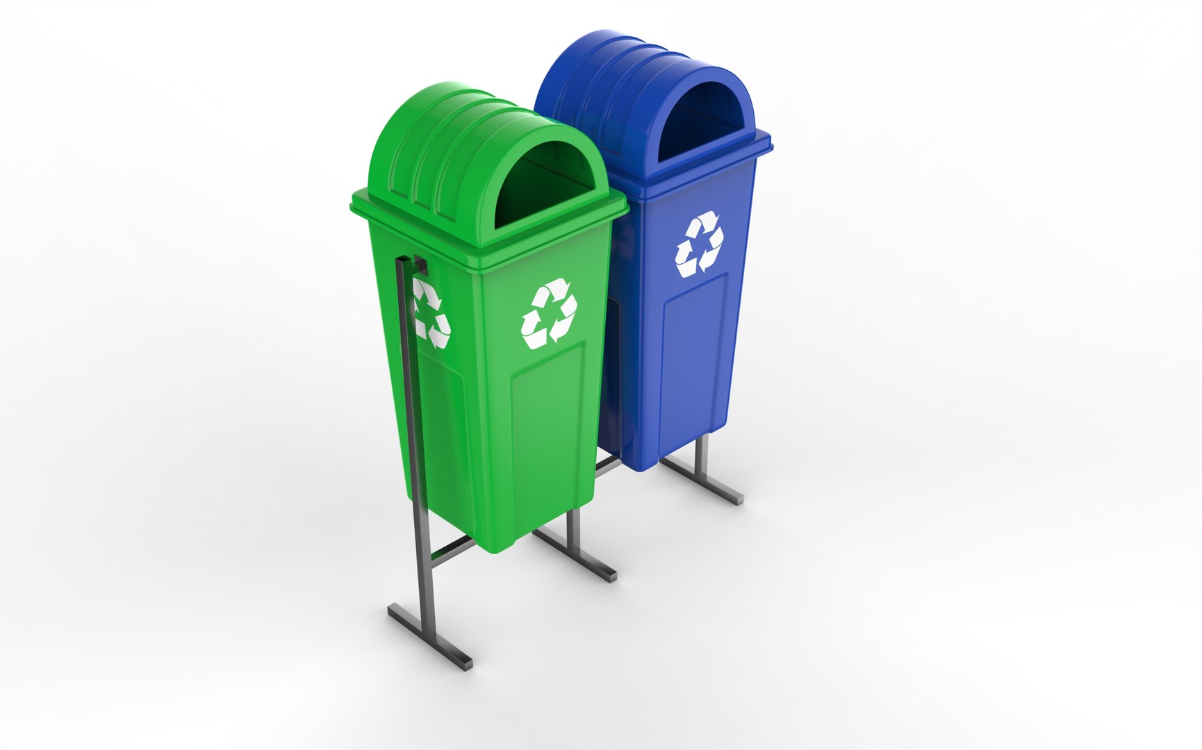 Garbage Dustbin 3D Model - TurboSquid 2331988