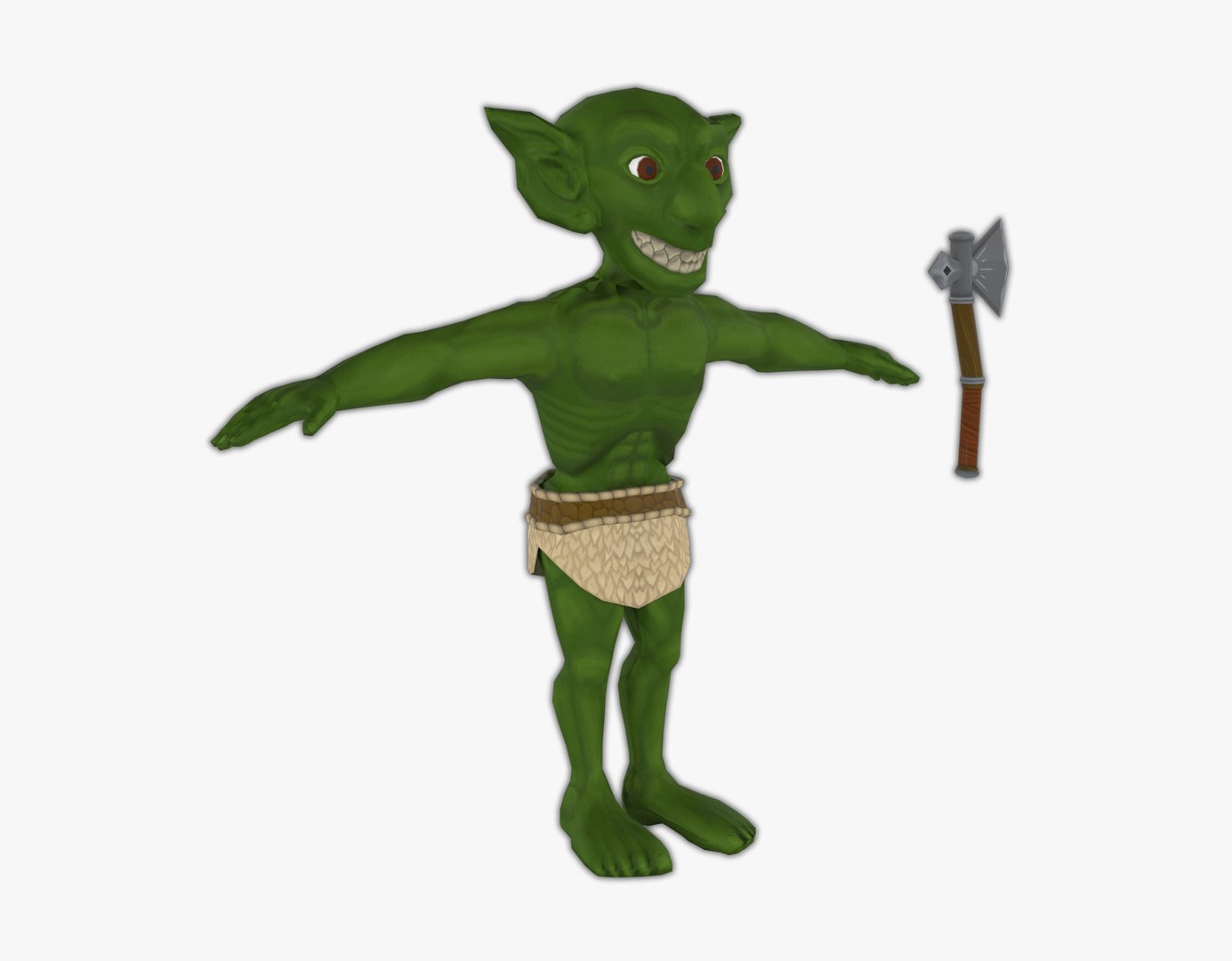 Troll Axe 3D - TurboSquid 1647625