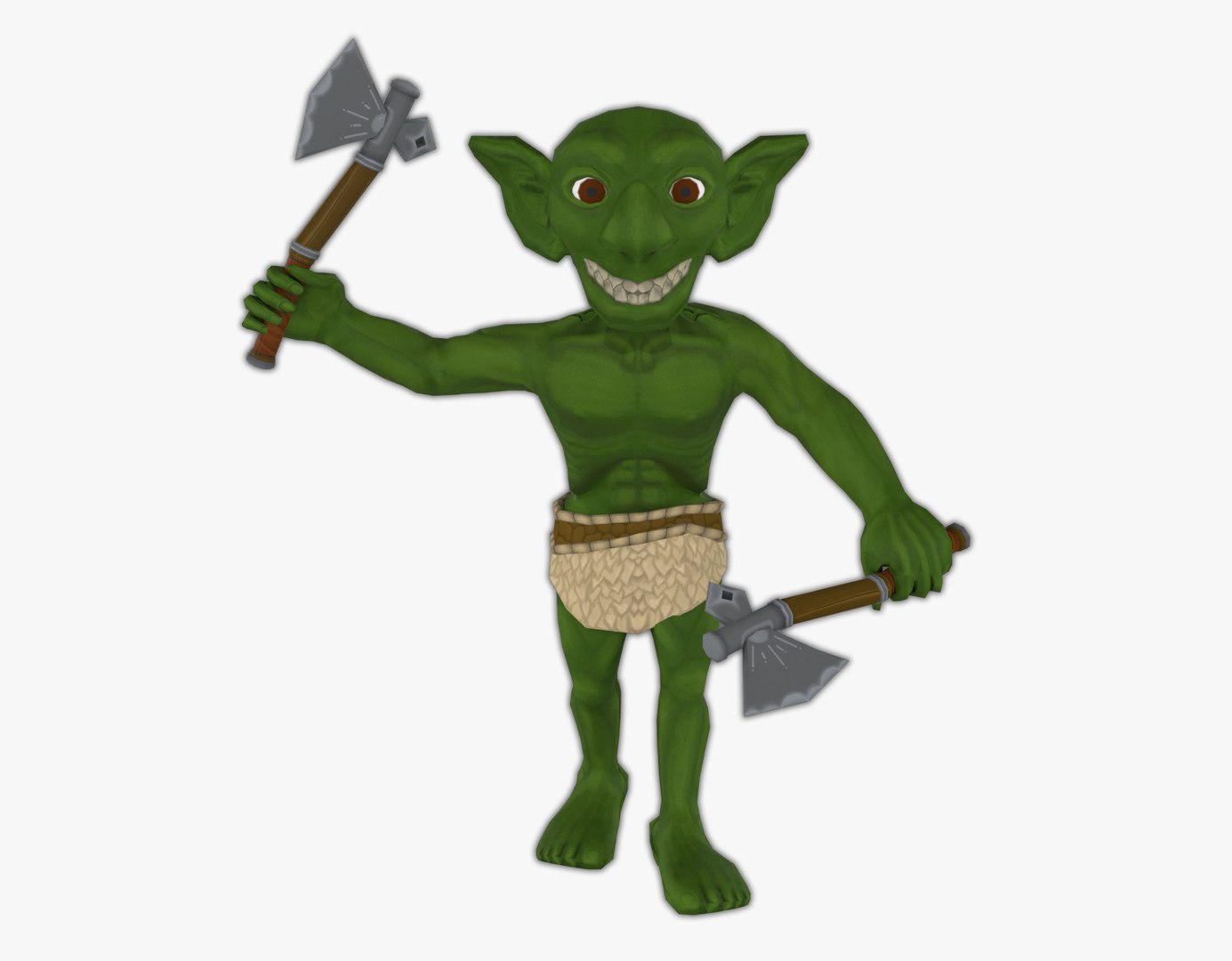 Troll Axe 3D - TurboSquid 1647625
