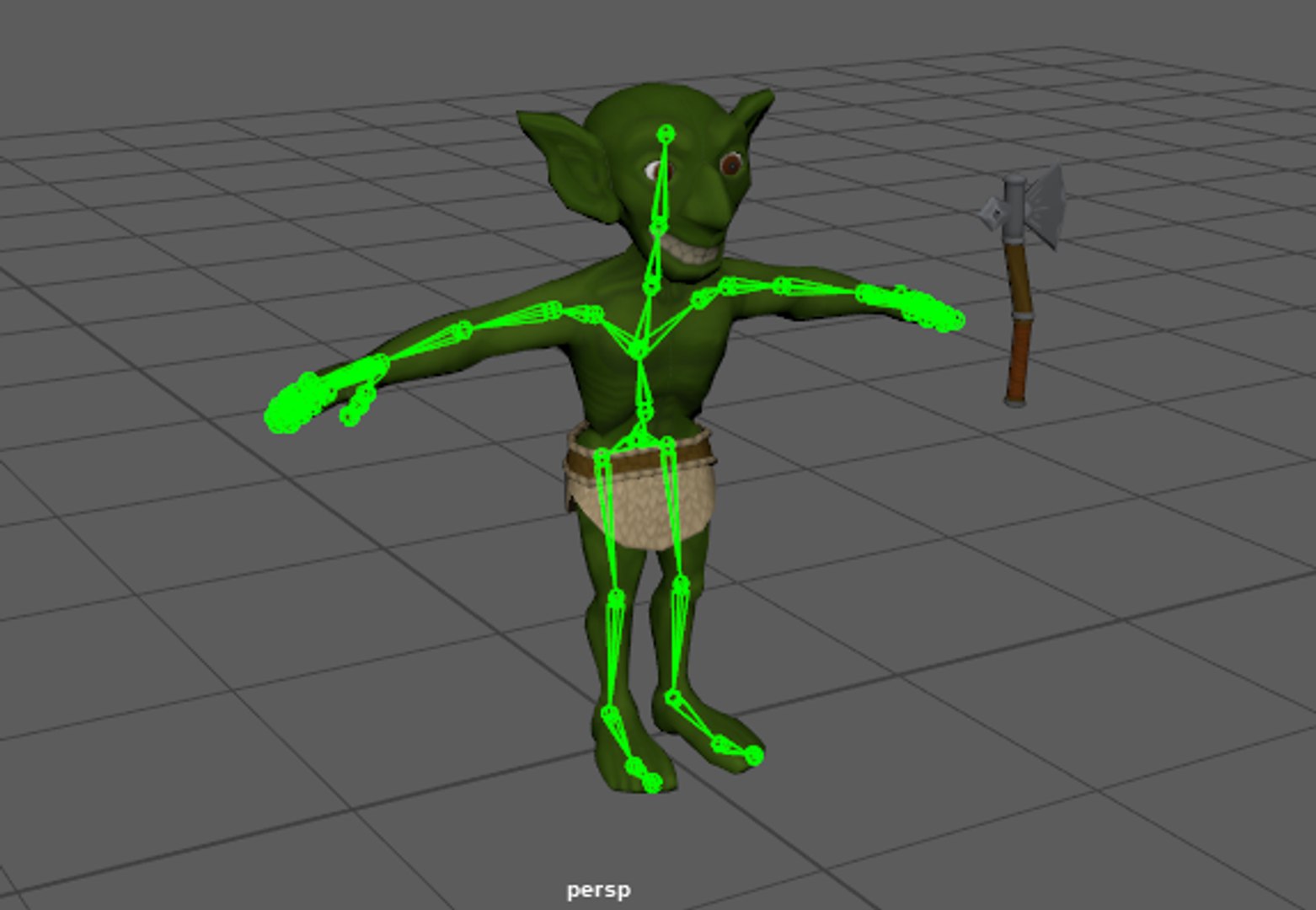 Troll Axe 3D - TurboSquid 1647625