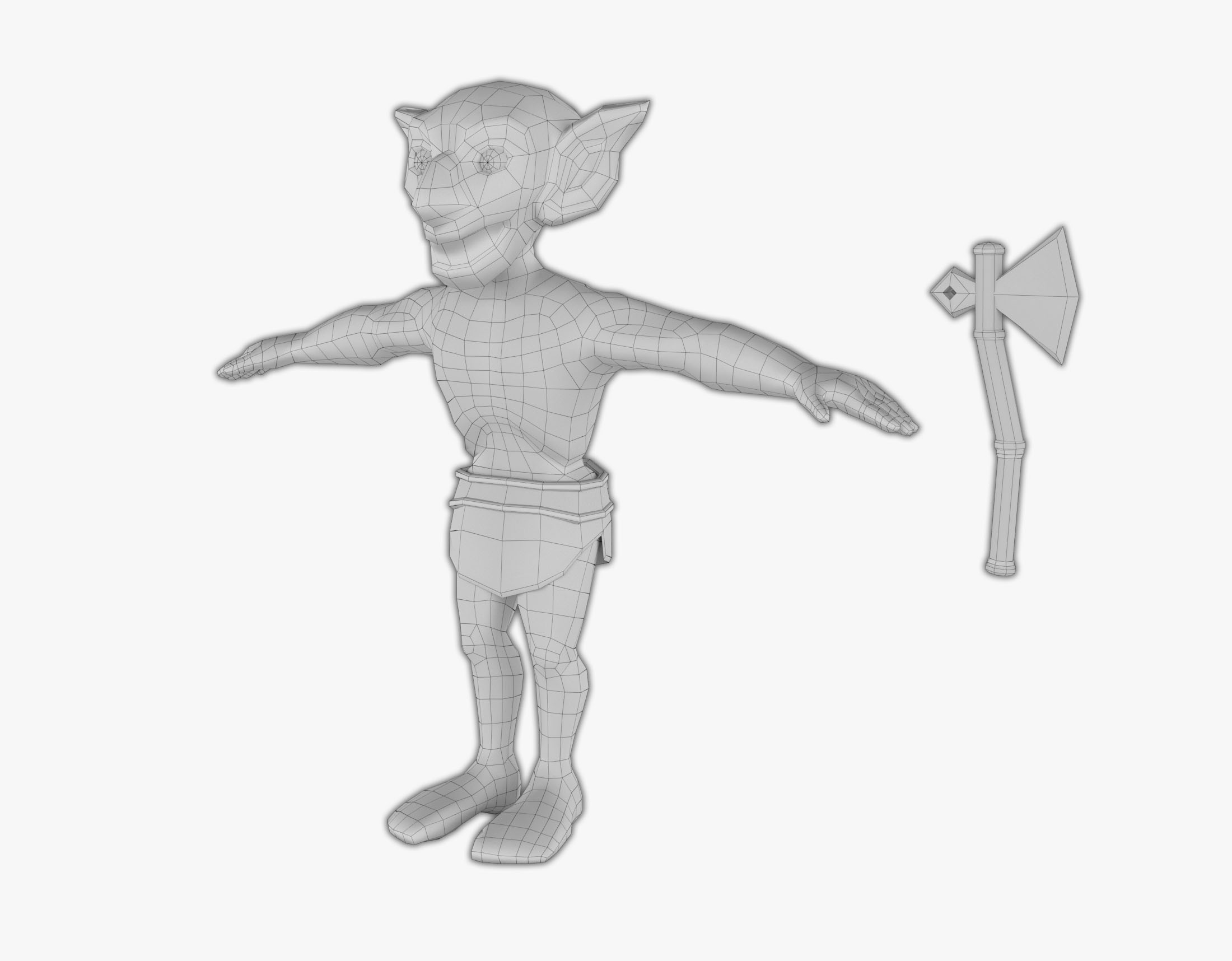 Troll axe 3D - TurboSquid 1647625