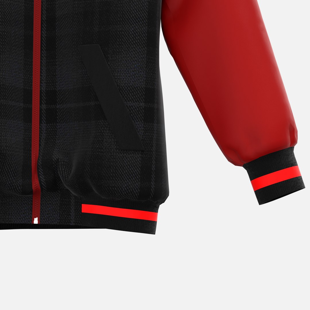3D bomber jacket model - TurboSquid 1662070