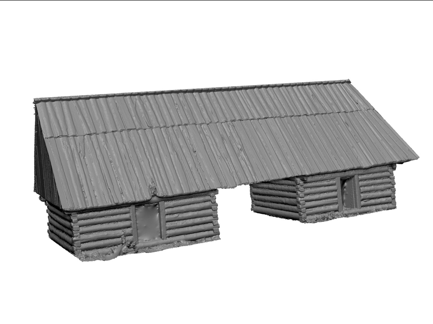 3d Model Country Cottage