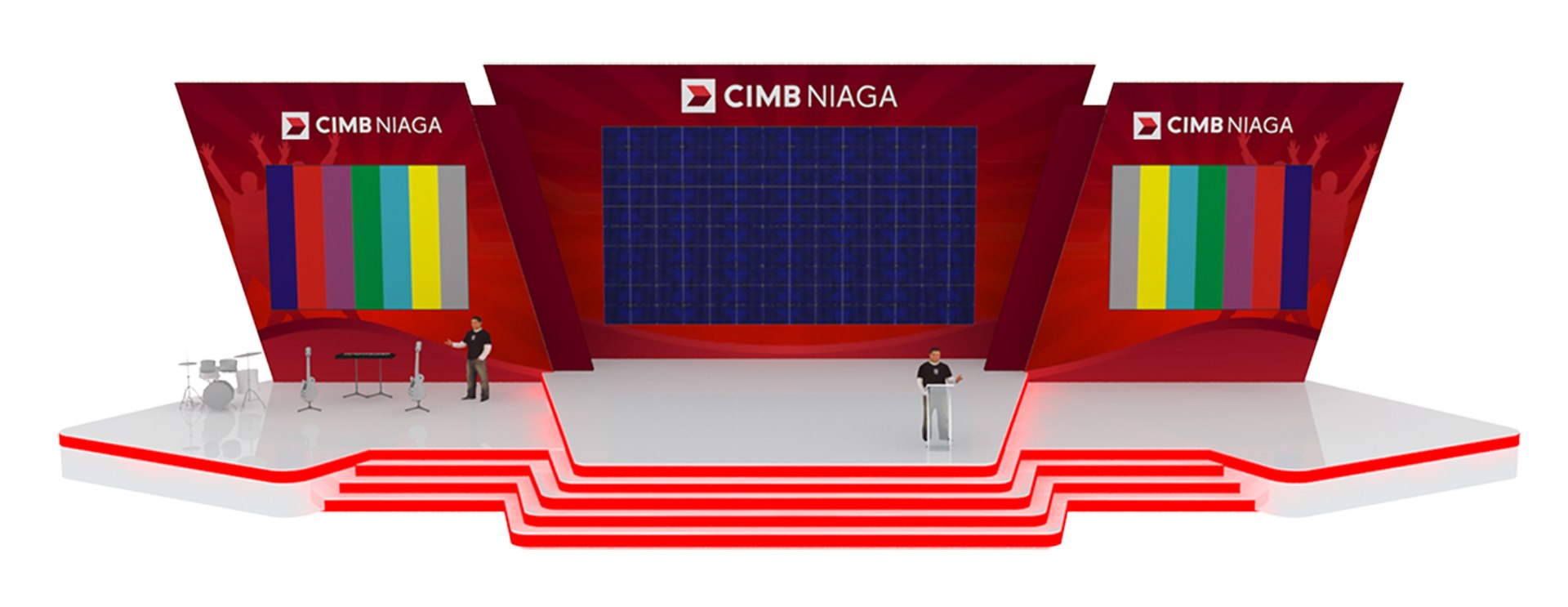 QUIZ EVENT 3D Model - TurboSquid 1989241