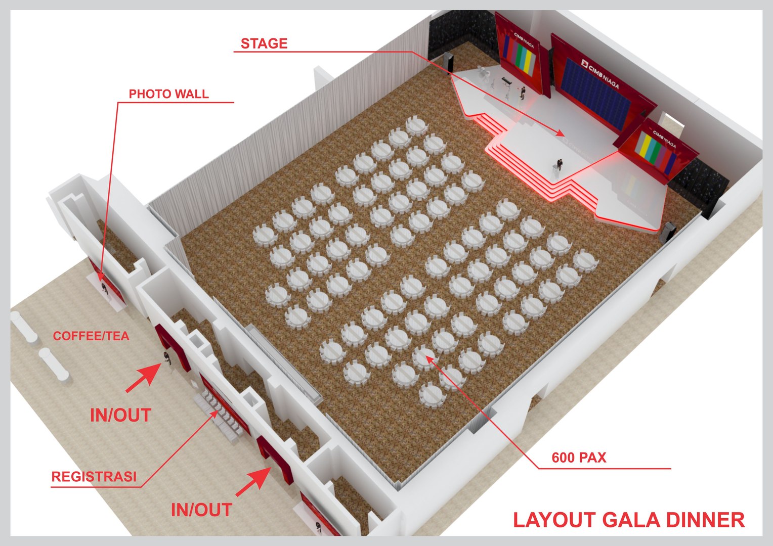 QUIZ EVENT 3D Model - TurboSquid 1989241