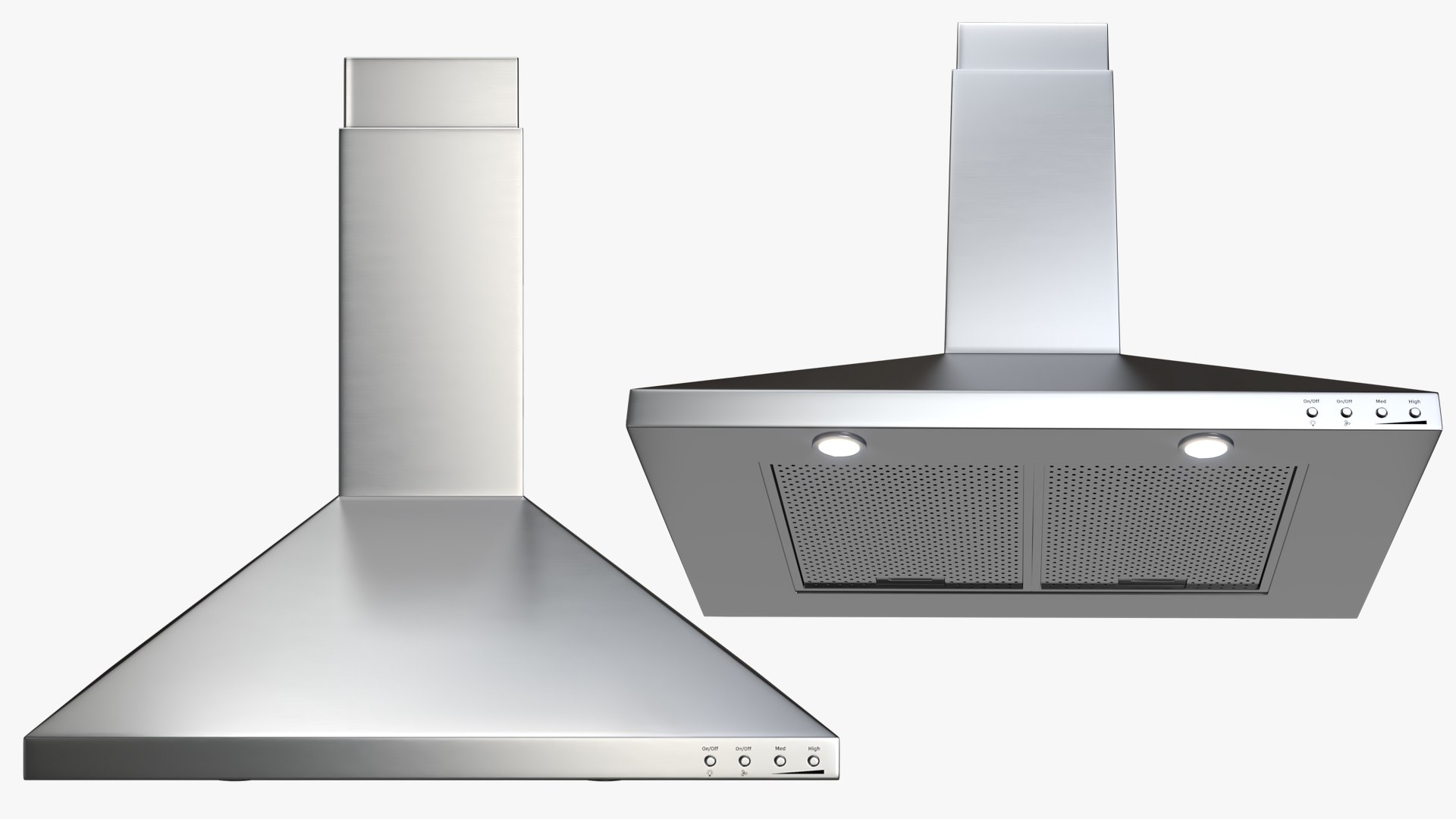 Whirlpool Hood Collection 3D model - TurboSquid 2017352