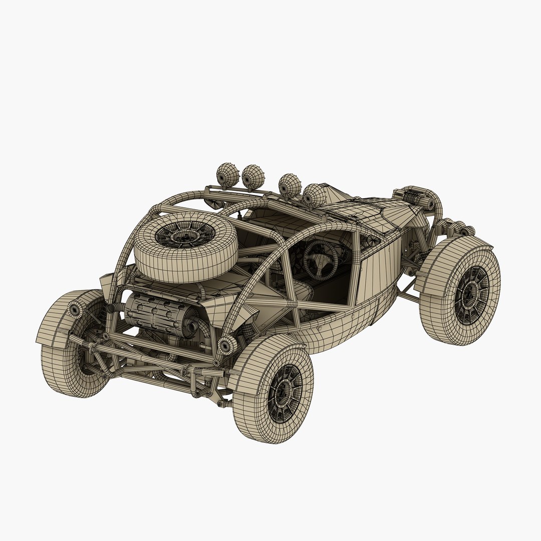 3D Model Nomad Buggy Car - TurboSquid 1665578