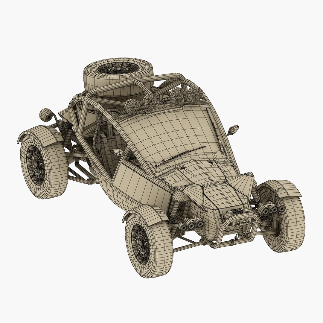 3D Model Nomad Buggy Car - TurboSquid 1665578