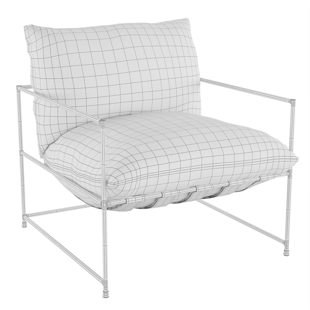 Armchair Cornwall 3D Model - TurboSquid 2139186