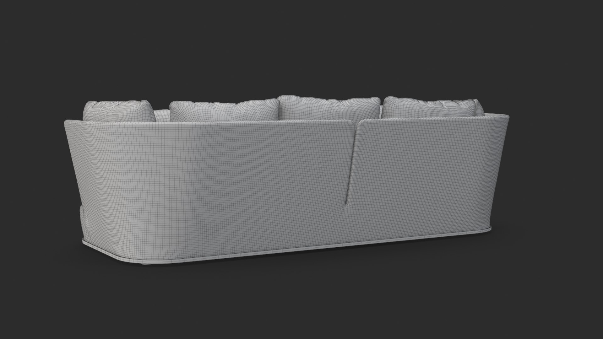 3D Apollo Sofa P2 Model - TurboSquid 1870558
