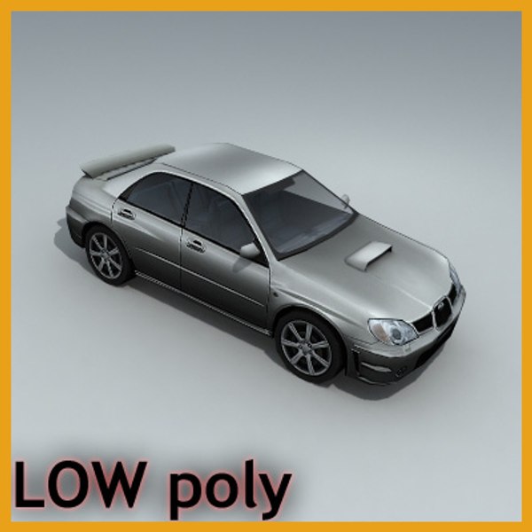 car sedan vehicle 3d model