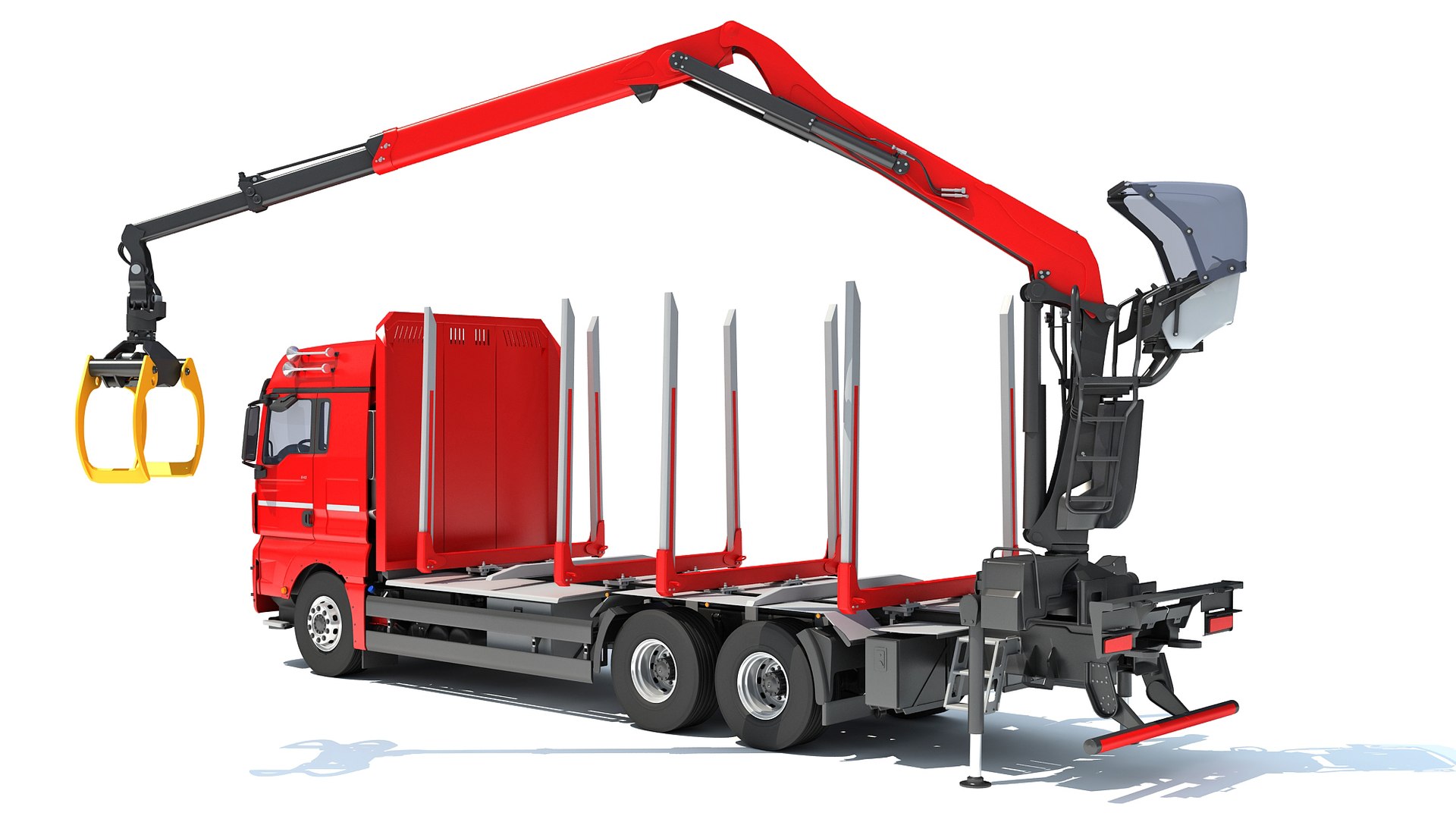 Forestry Machine Set 3D - TurboSquid 1875695