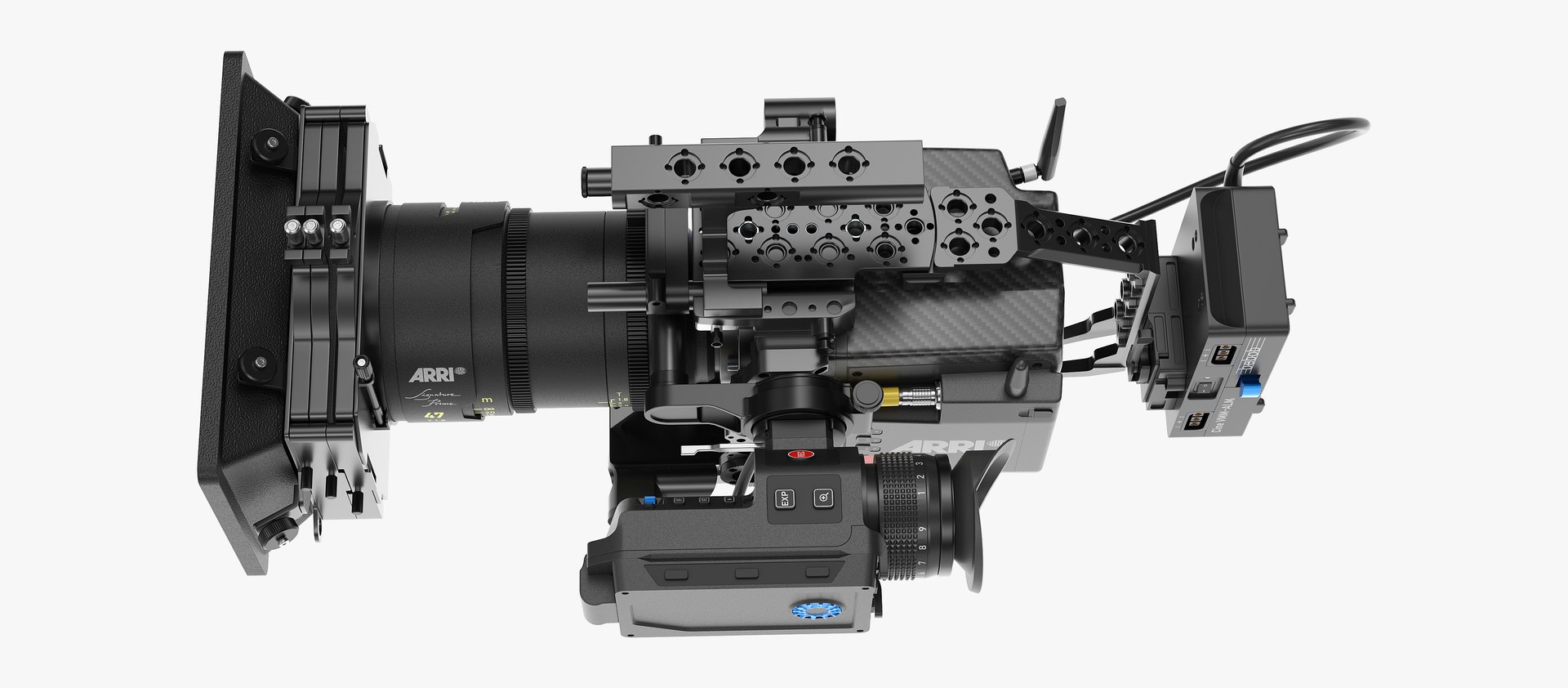 3D Arri Alexa Mini LF with OConnor 2560 Tripod systems - TurboSquid 1934062