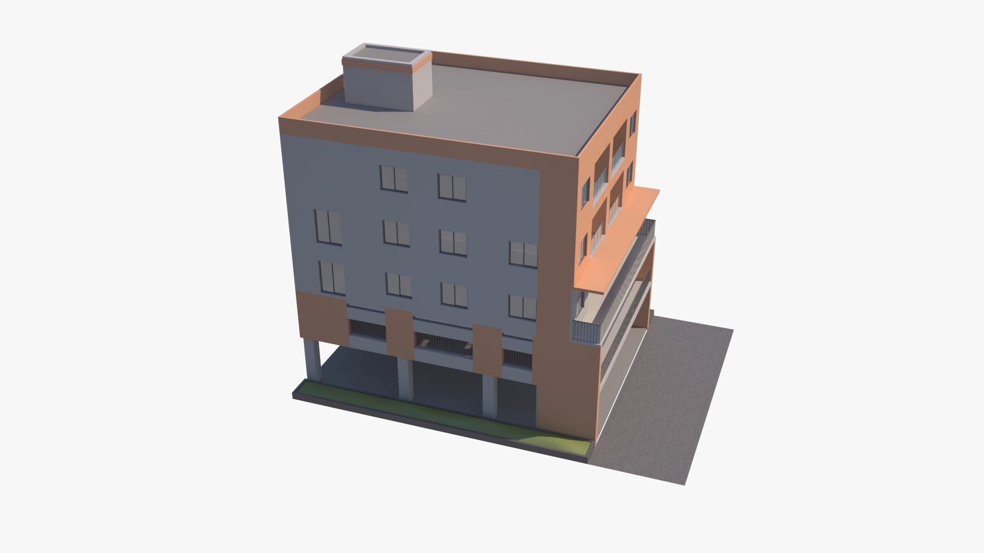 Building 24 3D Model - TurboSquid 2097402