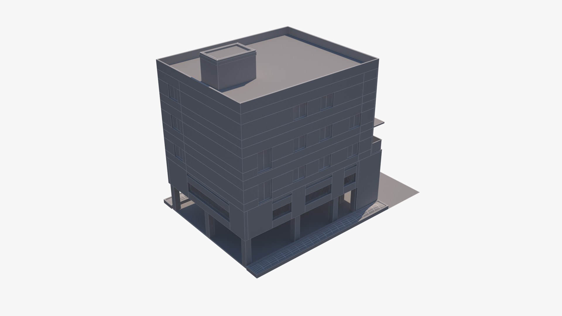 Building 24 3D Model - TurboSquid 2097402