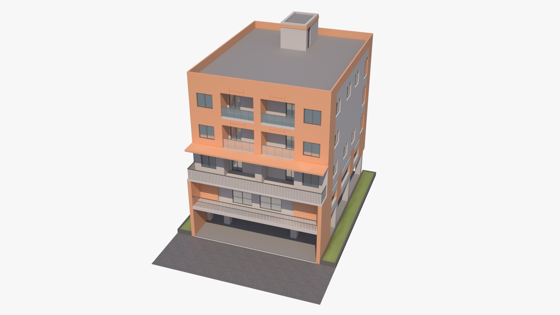 Building 24 3D Model - TurboSquid 2097402