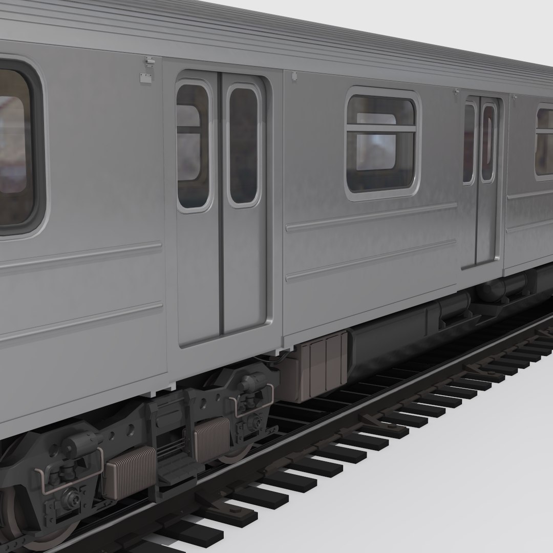 subway car 3d model