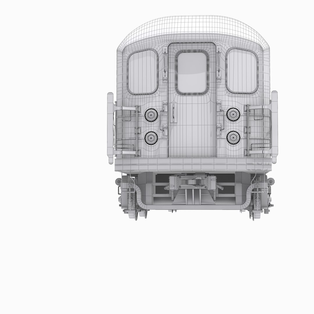 subway car 3d model
