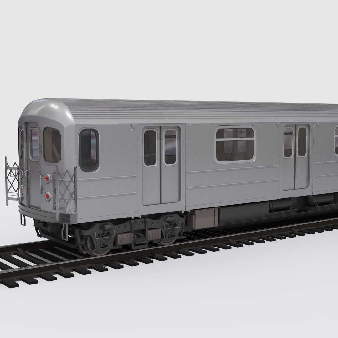 subway car 3d model
