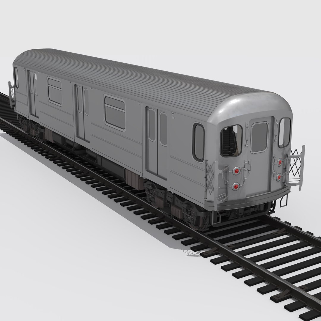 subway car 3d model