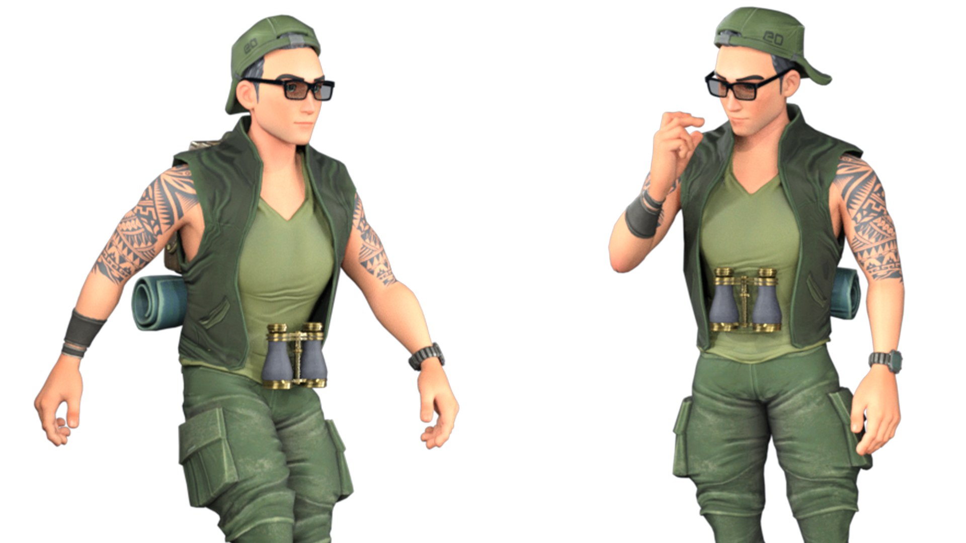 3D Cartoon Rigged Adventure Boy Character 3D Model - TurboSquid 2237334