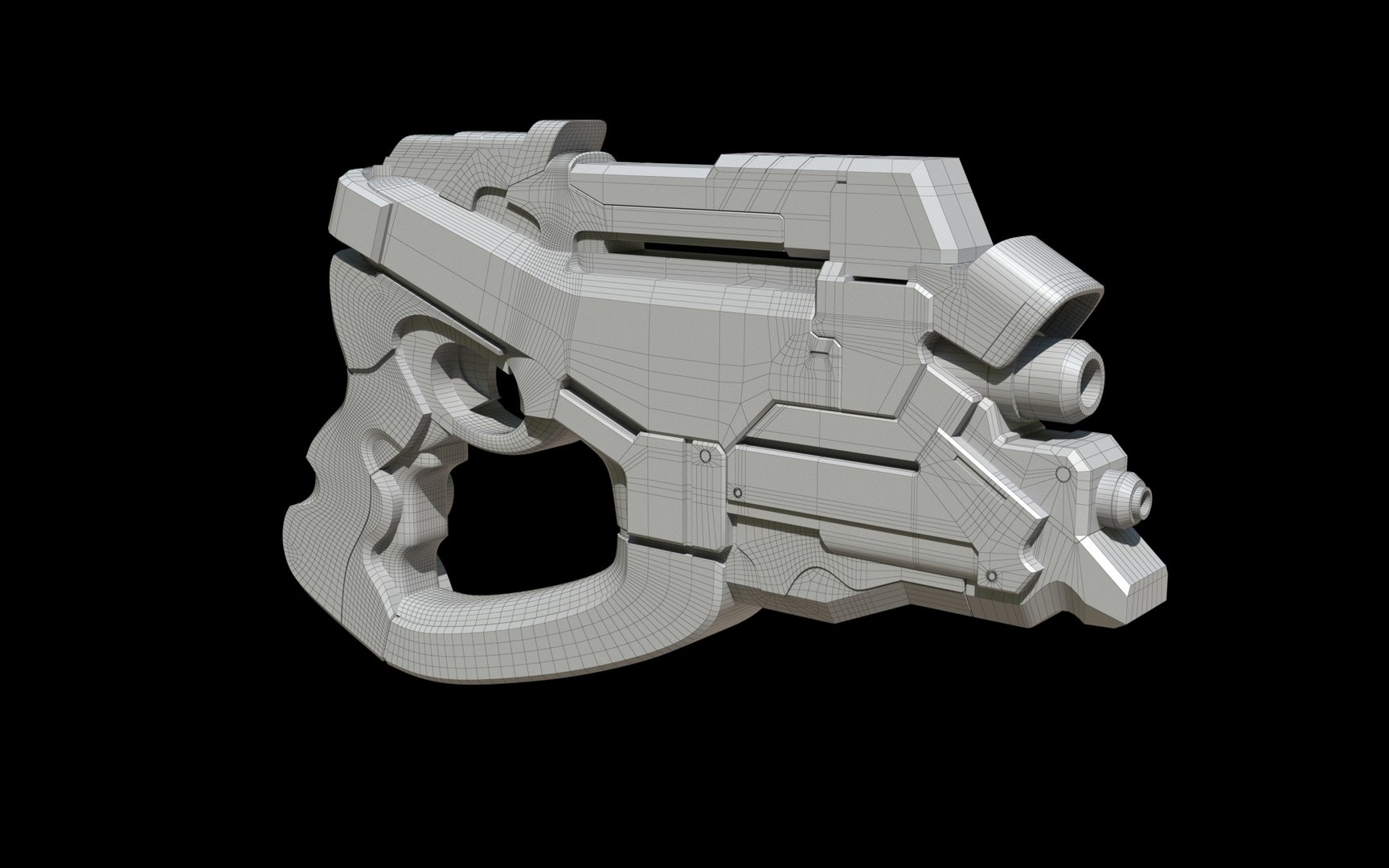 M-5 Phalanx Mass Effect 2 3D Model - TurboSquid 2068119