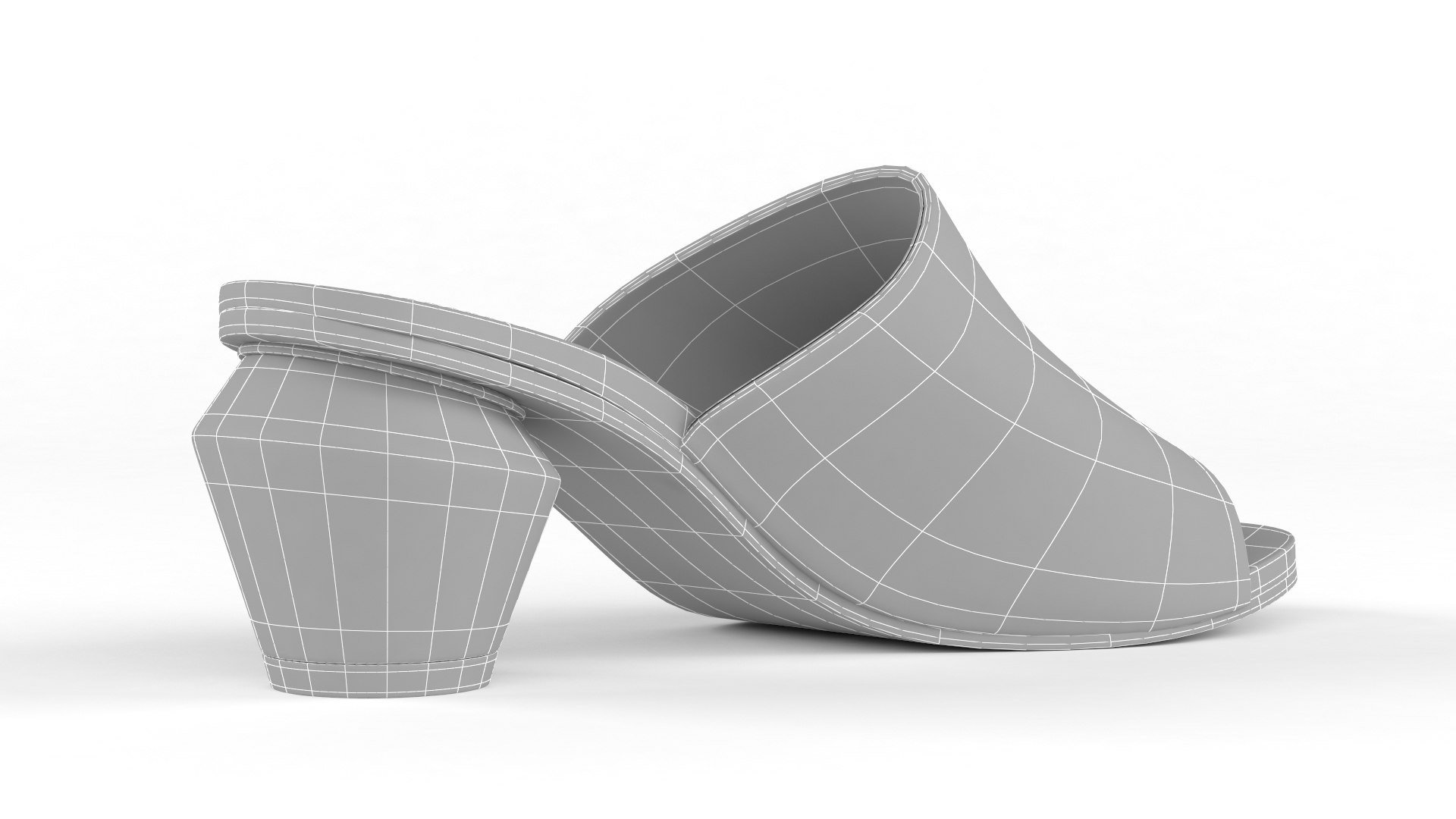 Women Slide Sandal 3D Model - TurboSquid 2133900