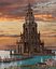 3D Fantasy Sunset Tower Model - TurboSquid 1335520