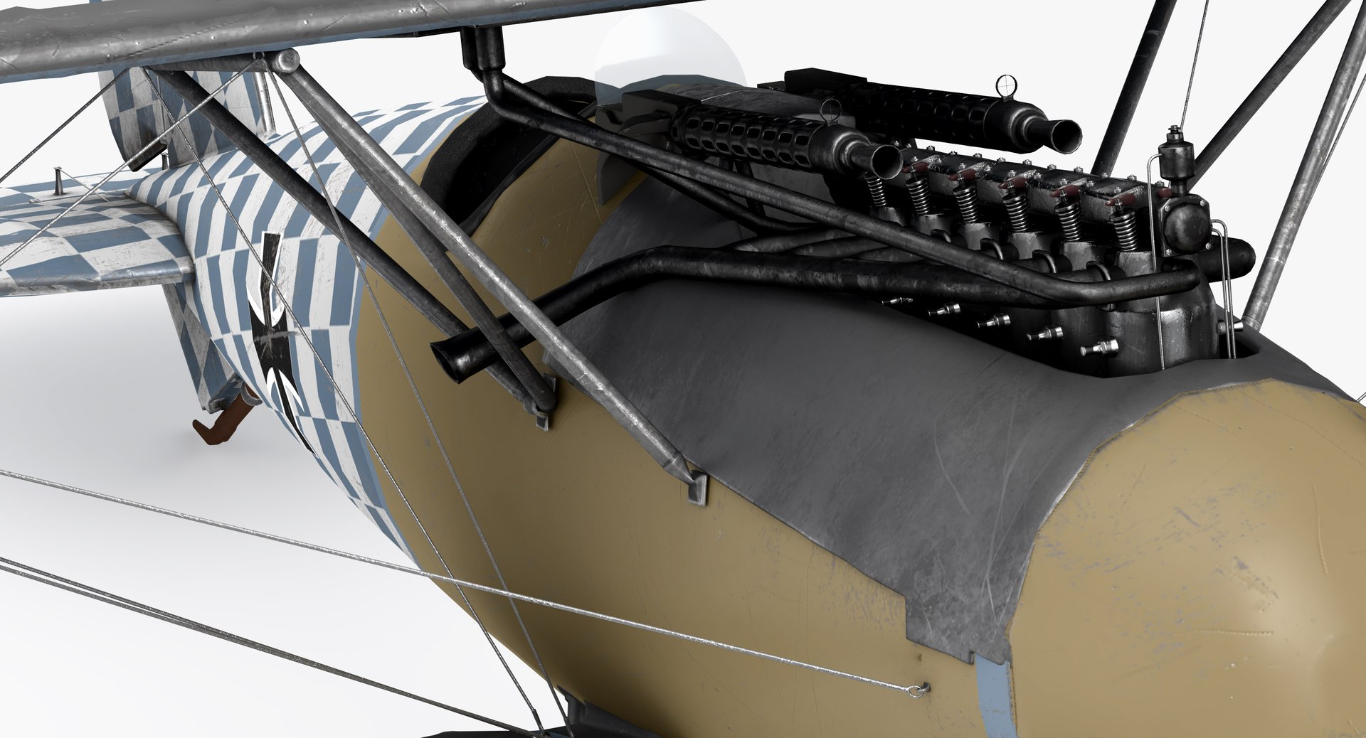 3D Albatros D Va Model - TurboSquid 1592434