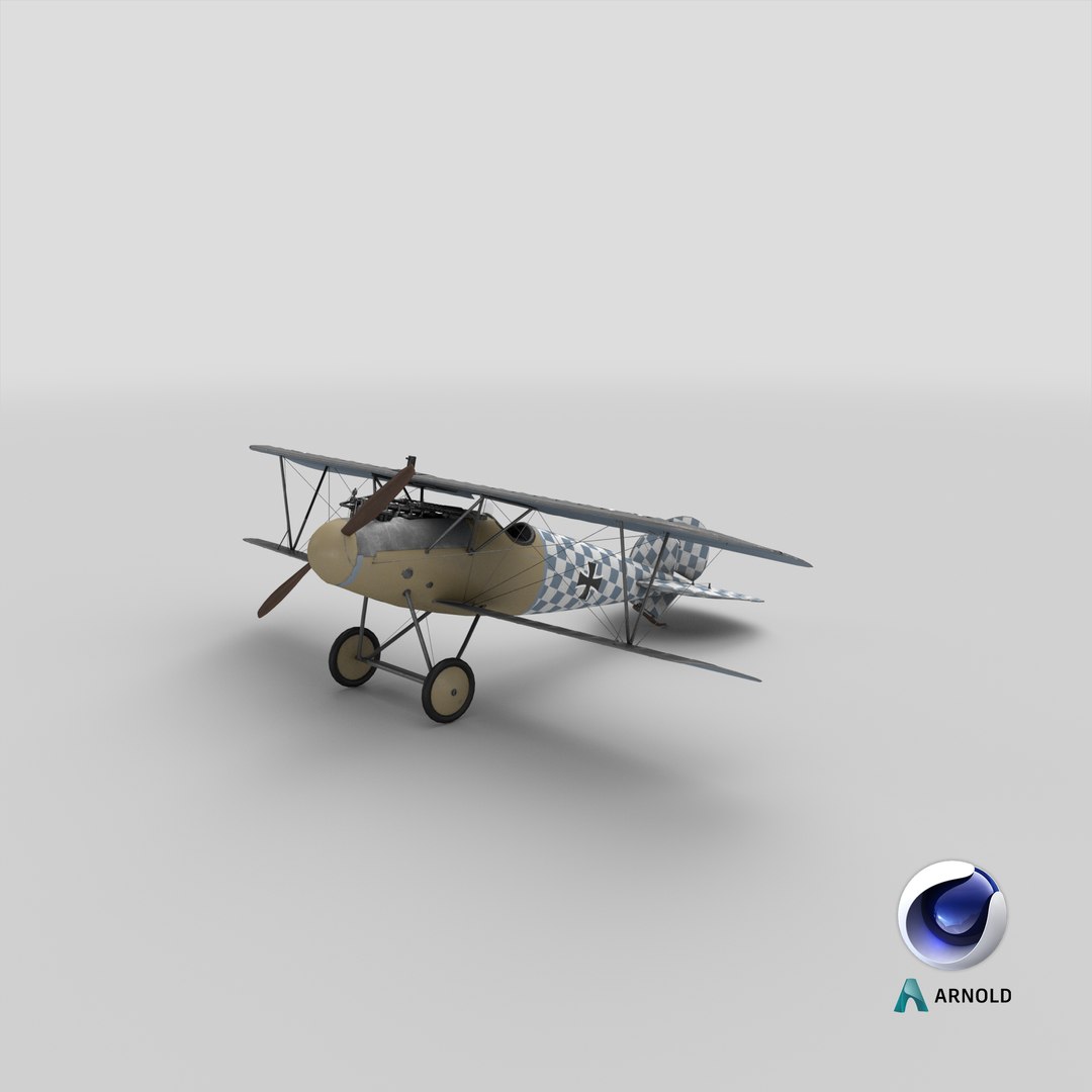 3D Albatros D Va Model - TurboSquid 1592434