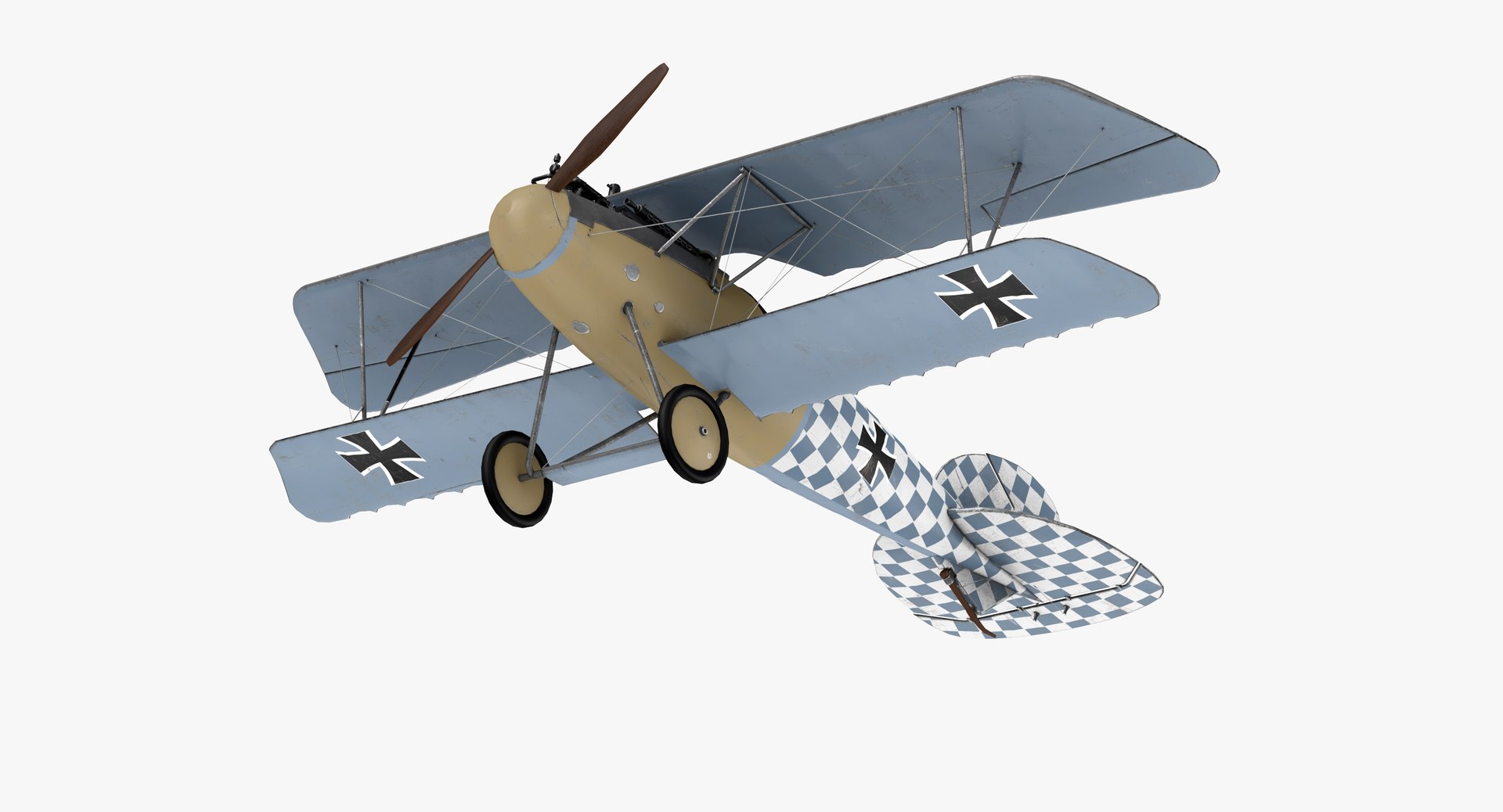 3D Albatros D Va Model - TurboSquid 1592434