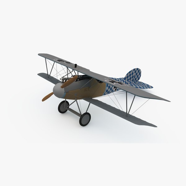 3D albatros d va model - TurboSquid 1592434