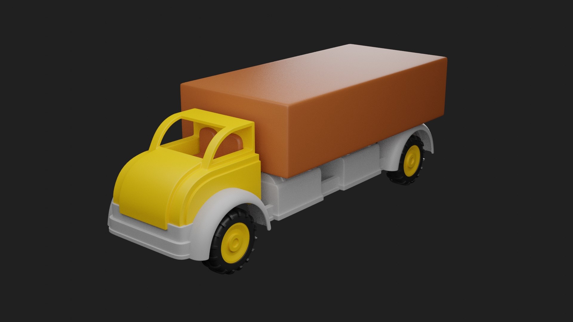 3D Model Truck Toy 3D Model - TurboSquid 2033812