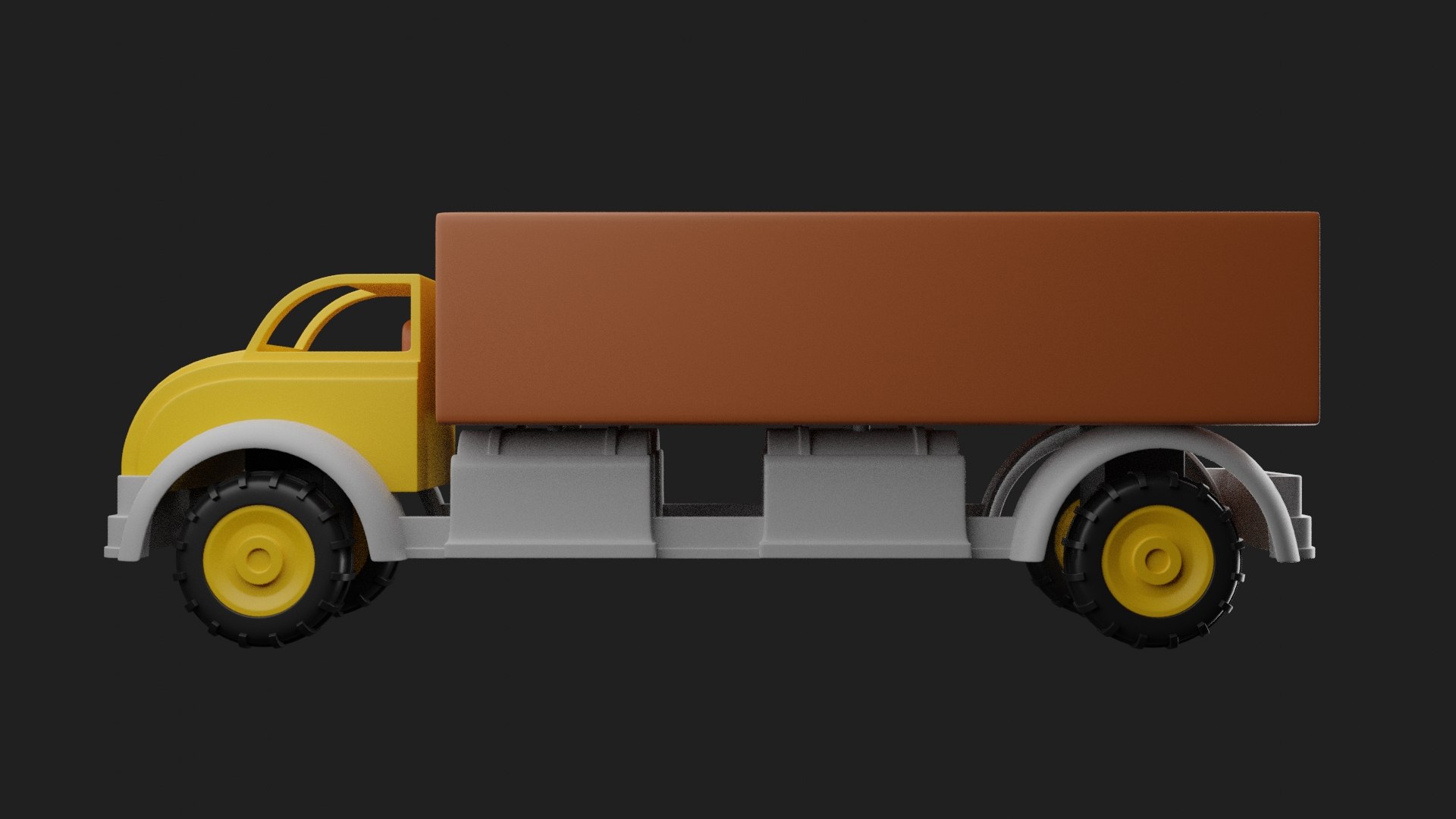 3D Model Truck Toy 3D Model - TurboSquid 2033812