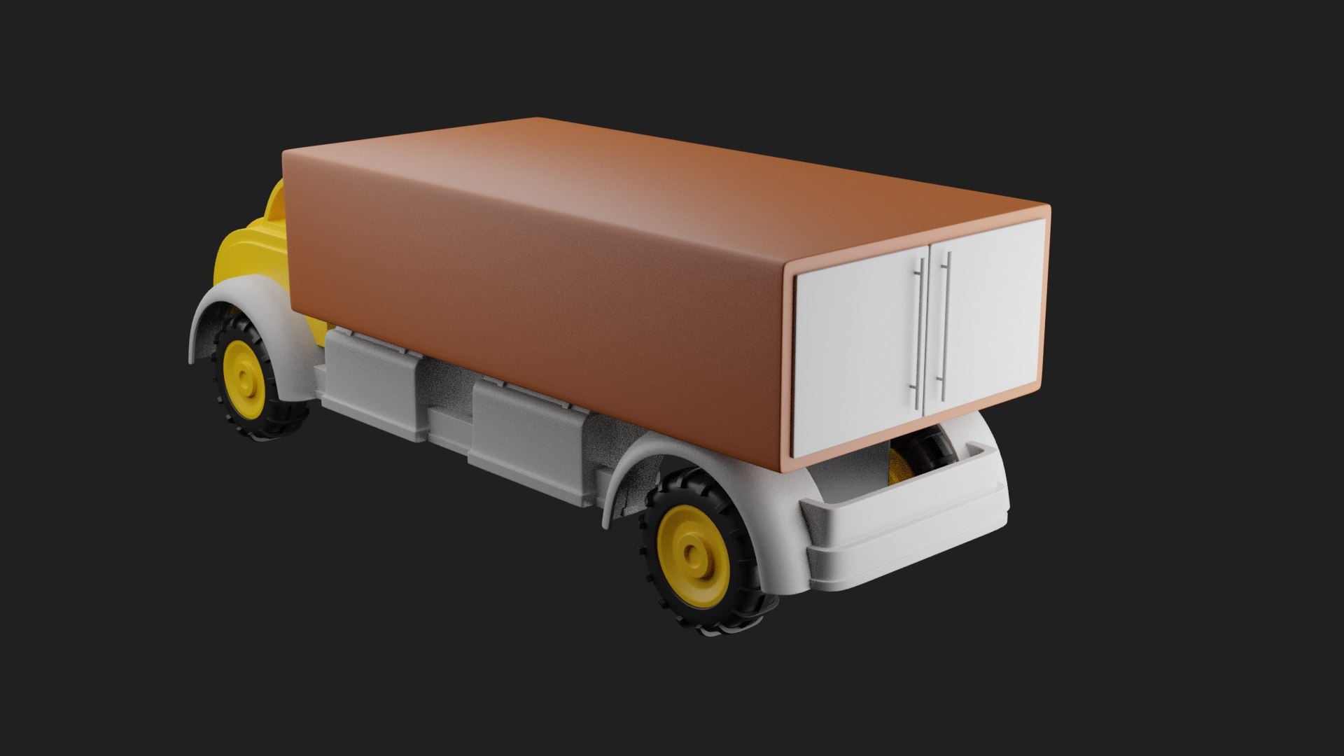 3D Model Truck Toy 3D Model - TurboSquid 2033812