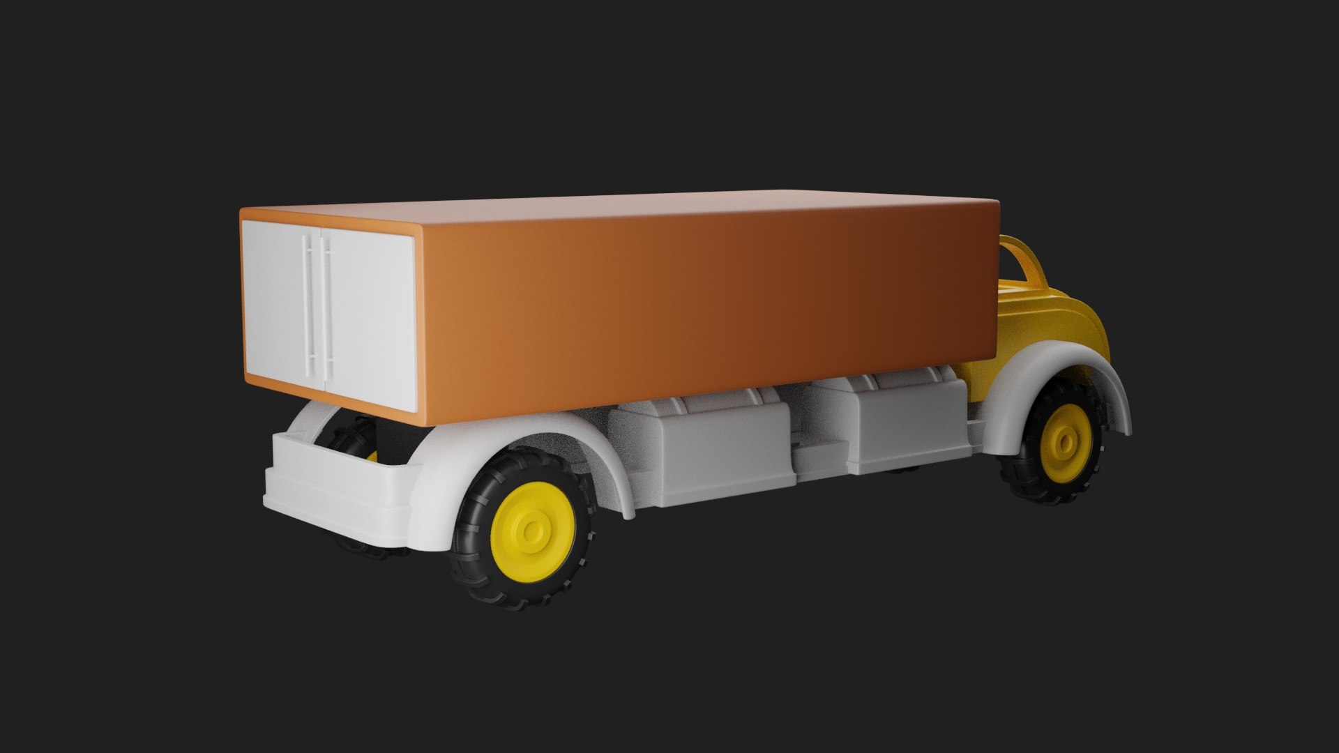 3D Model Truck Toy 3D Model - TurboSquid 2033812