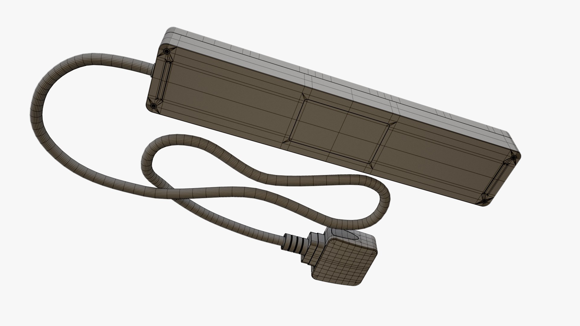 3-Way Extension Lead Model - TurboSquid 2114343