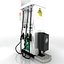 Petrol Fuel Pump 3d Model