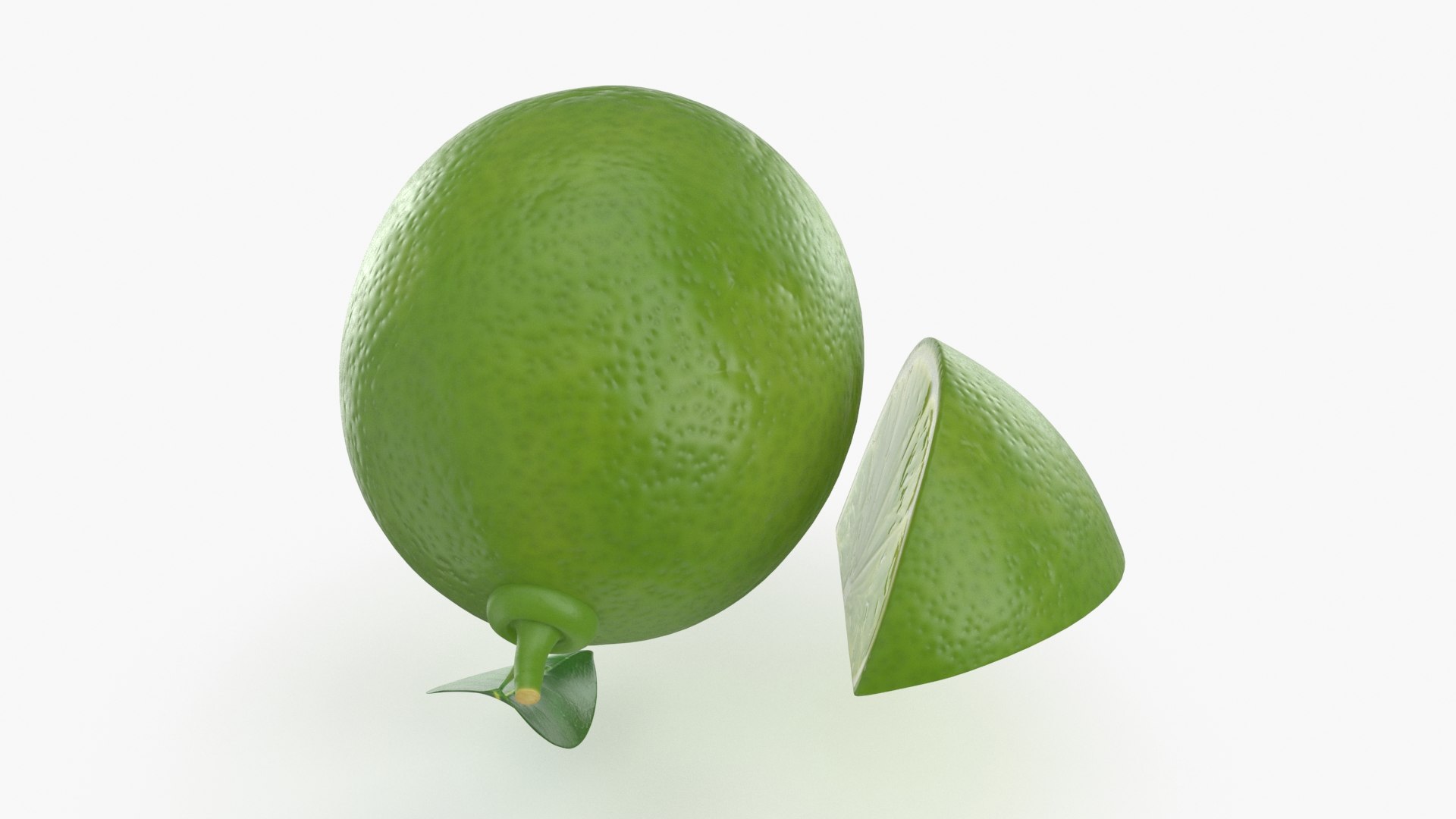 Realistic Small Lime 04 3D Model - TurboSquid 1301735