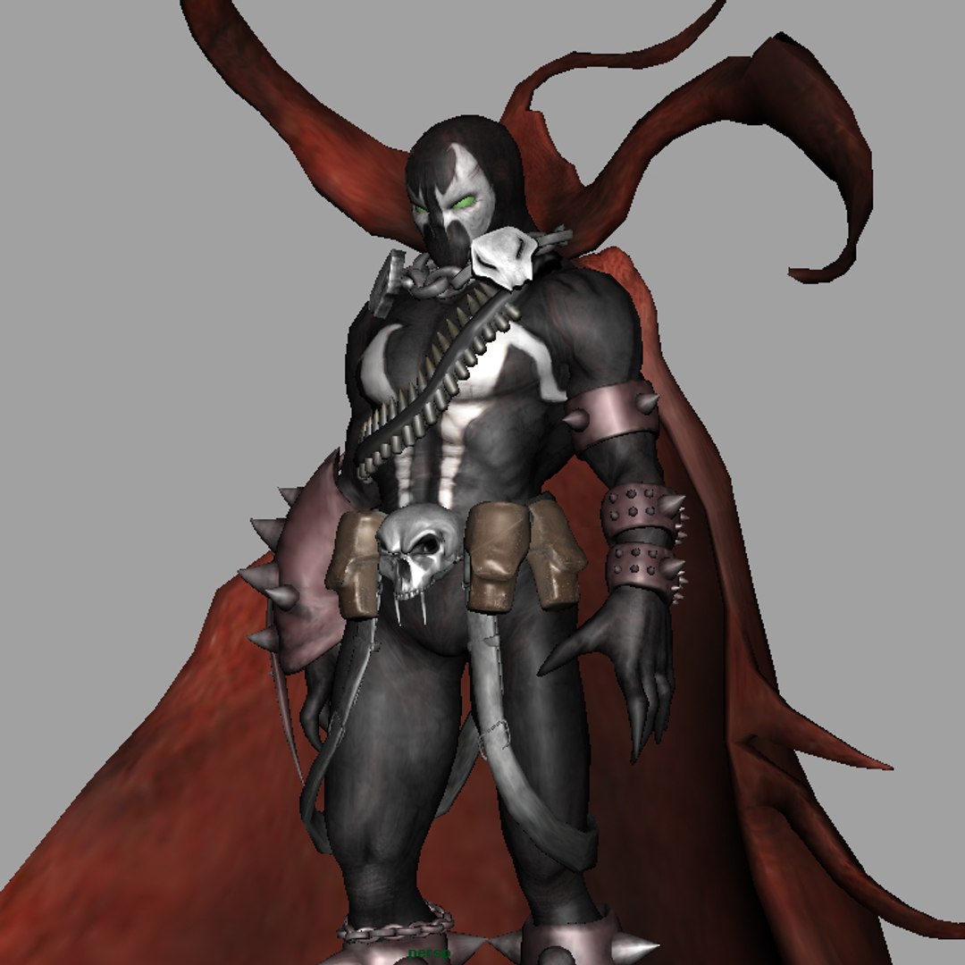 3d Model Spawn Character Comic