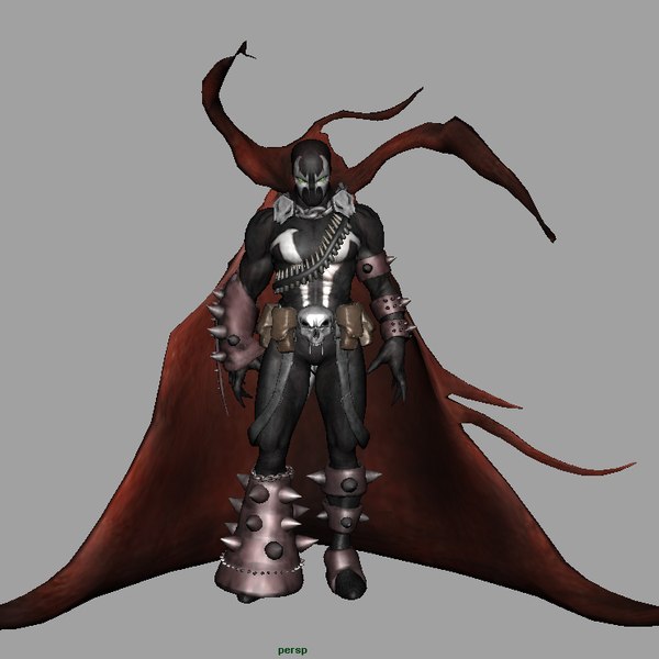 3d model spawn character comic