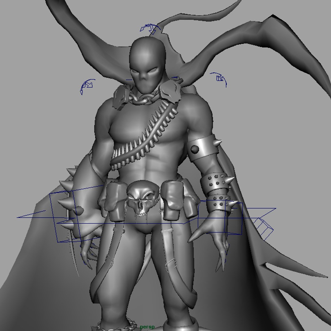 3d Model Spawn Character Comic