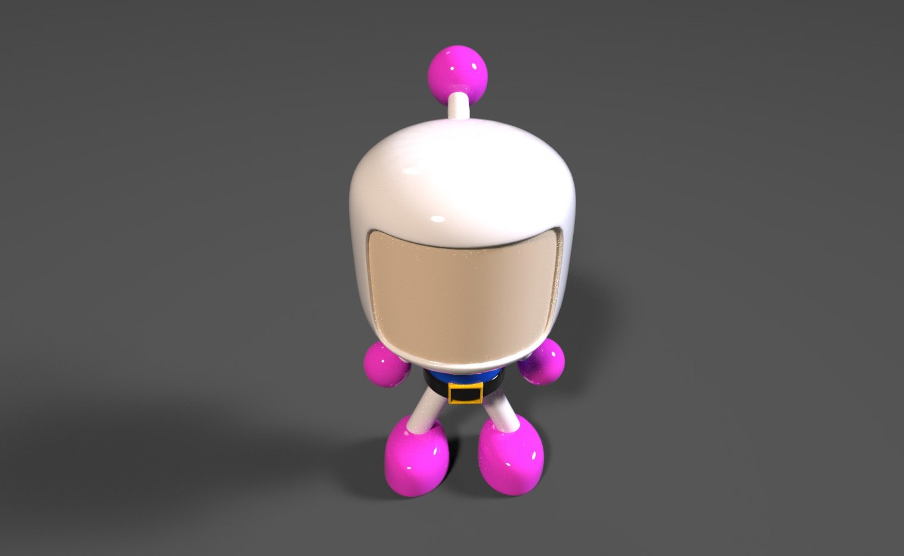 Bomberman 3D - TurboSquid 1330293