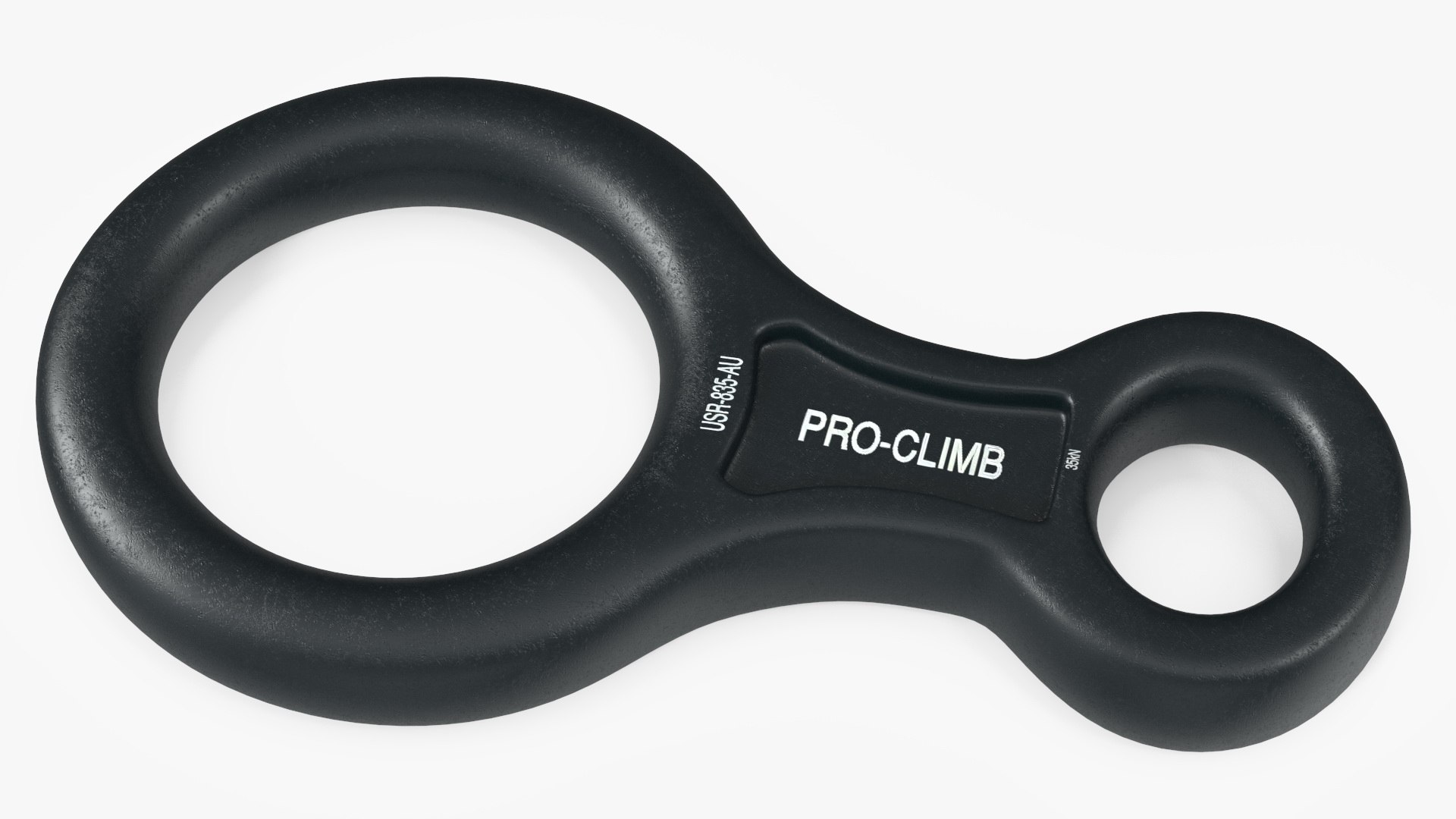 3D Figure Of Eight Descender Pro-Climb Black - TurboSquid 2189387
