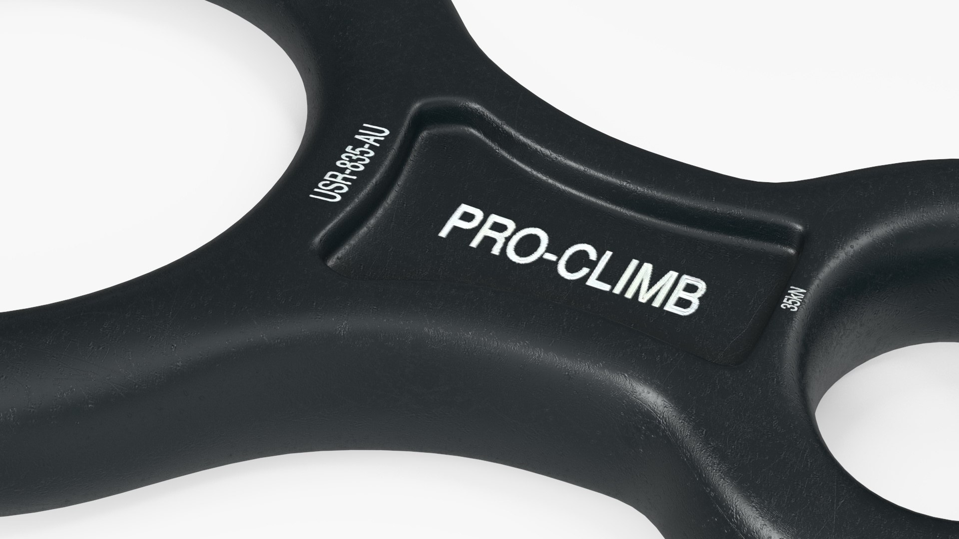 3D Figure Of Eight Descender Pro-Climb Black - TurboSquid 2189387