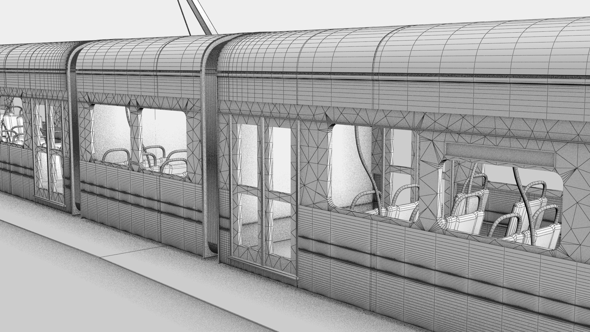 Phoenix Light Rail Car 3D - TurboSquid 1291024