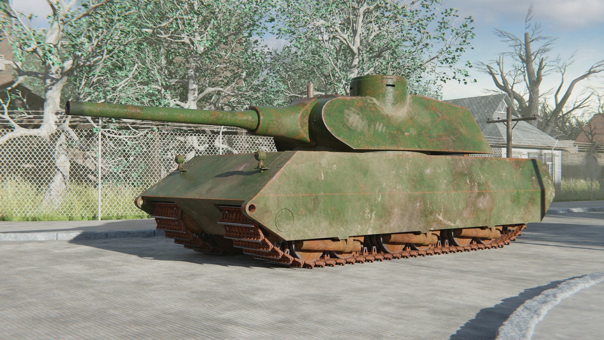 3D VK 100 01 P Super Heavy tank - TurboSquid 2073847